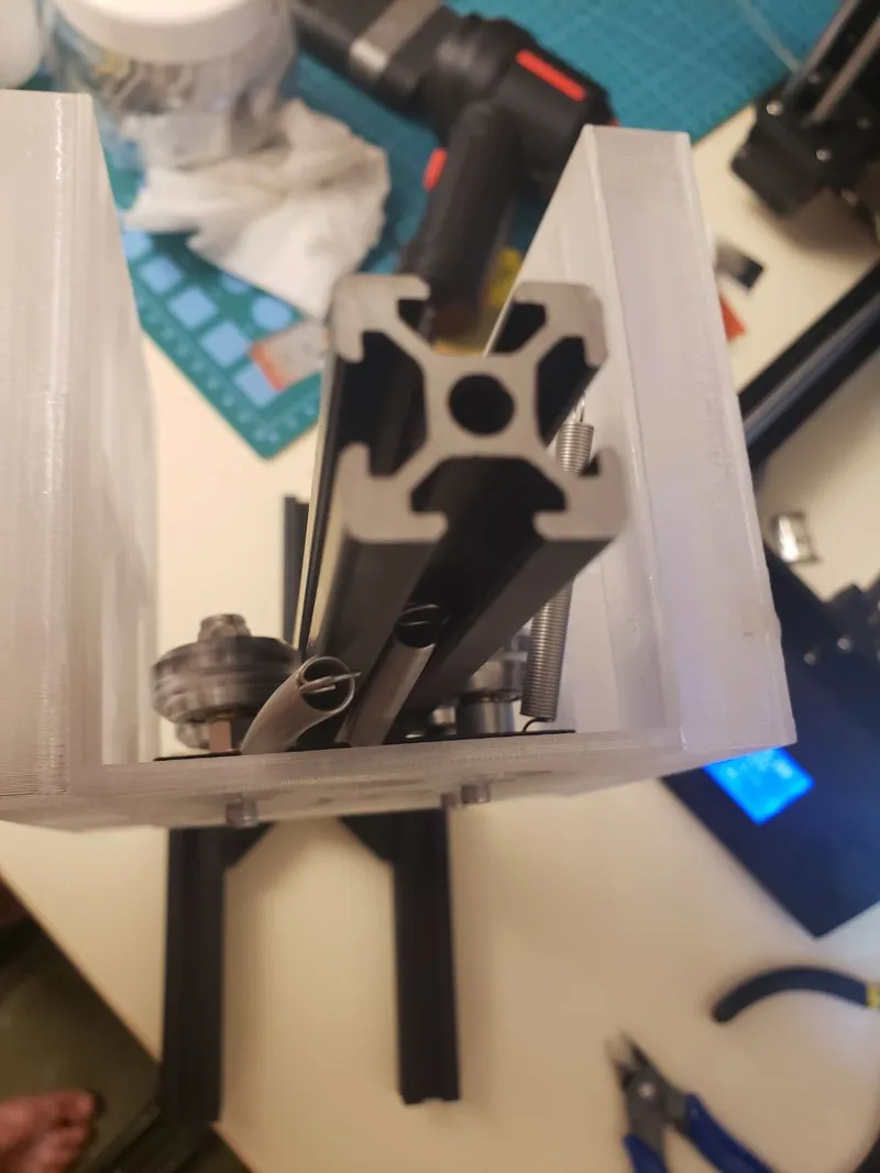 Heat insert press with optional lasers by Ro3Deee | Download free STL ...