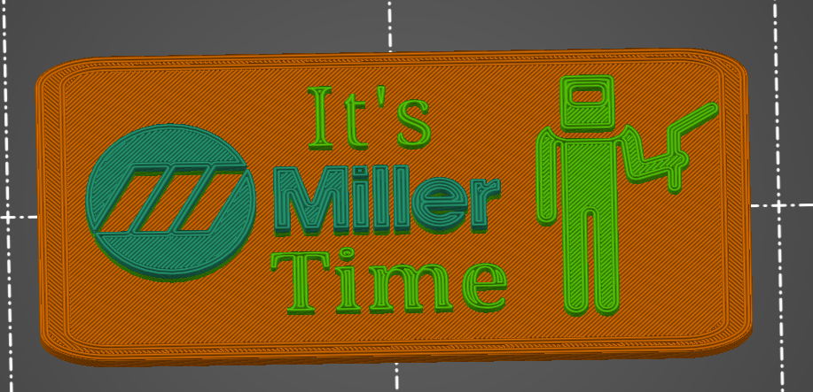 "Its Miler Time" fridge magnet by GamerMechanic81 | Download free STL ...