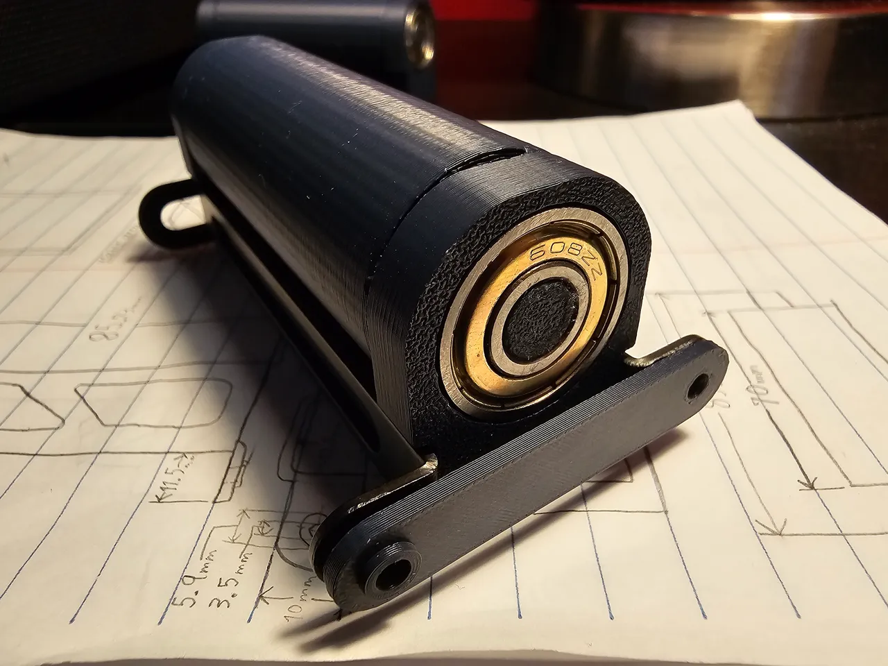 P1P Spool Roller by Orang Lad | Download free STL model | Printables.com