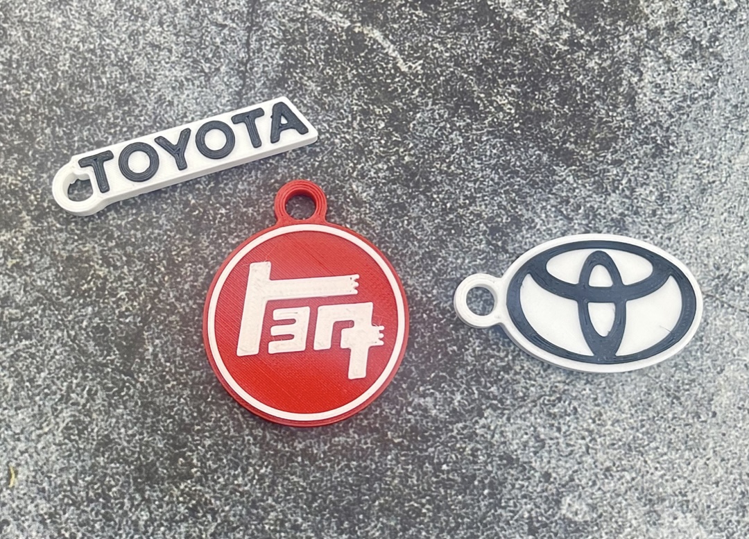 Toyota Keychain by MrViddy | Download free STL model | Printables.com