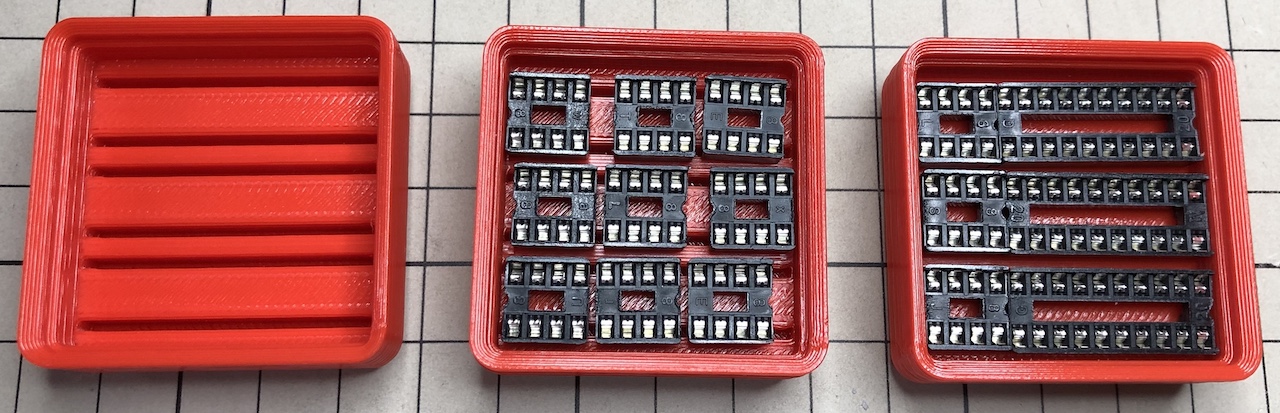 Gridfinity DIP IC bin by NovemberKou | Download free STL model ...