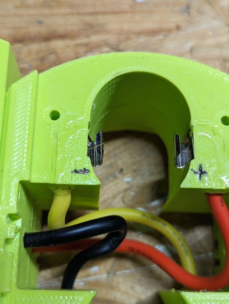 40v side-by-side adapter compatible with Ryobi 18v wire caps by ...