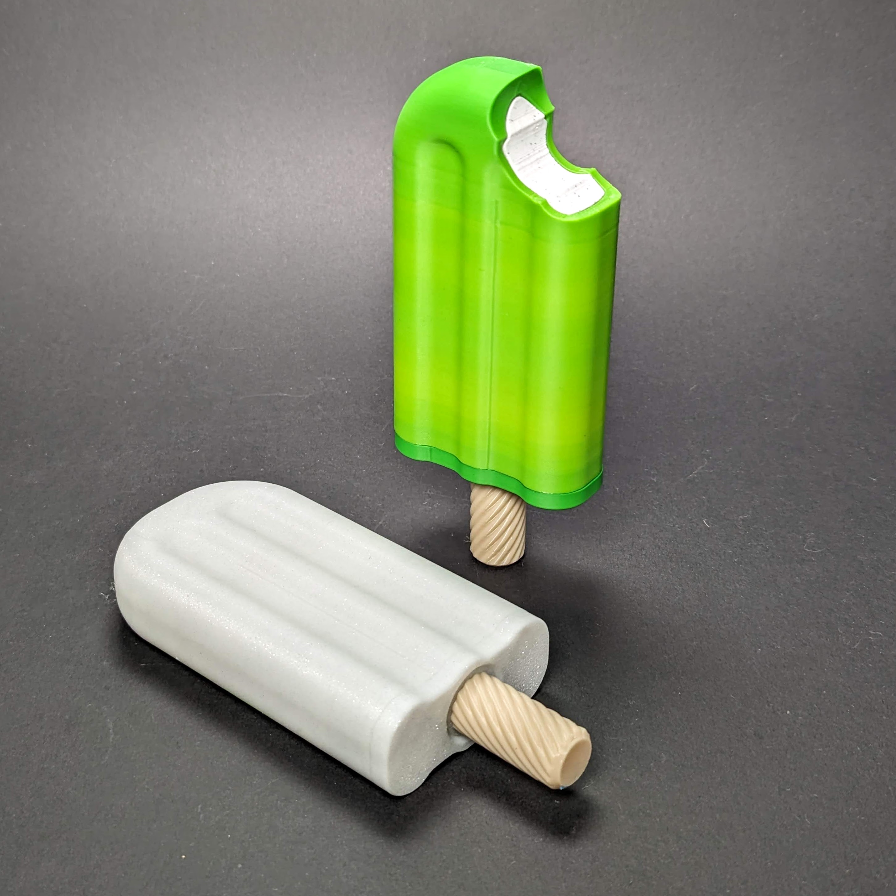 Popsicle Box (single-material print!) by Clockspring | Printables Store