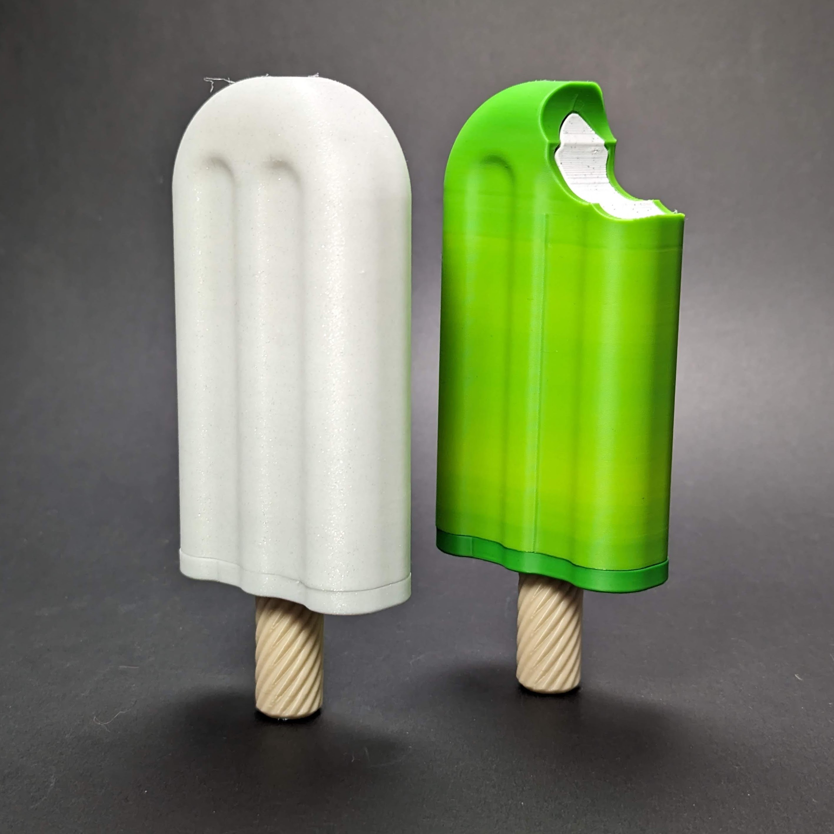 Popsicle Box (single-material print!) by Clockspring | Printables Store