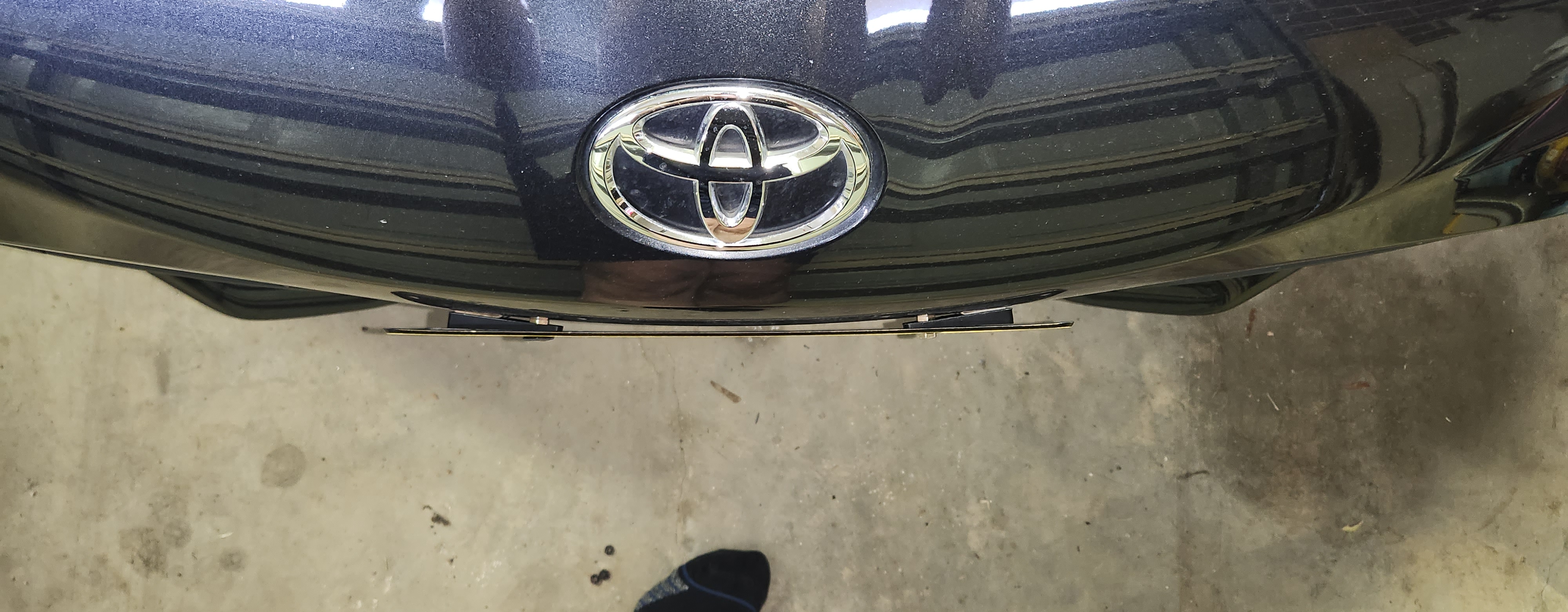 Toyota 86 slim license plate holder/adaptor (BRZ/FRS?) by VladSalad ...