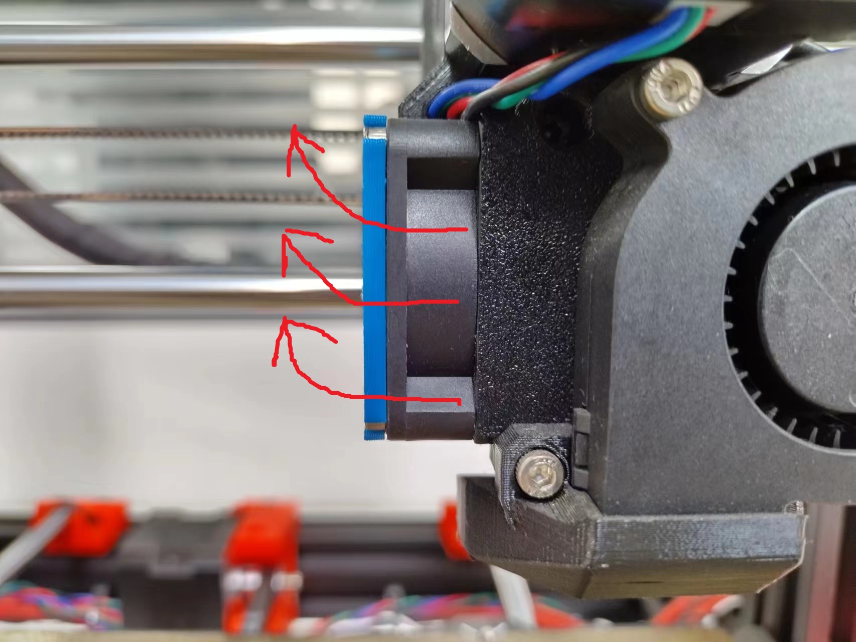 Pursa Bear MK3S Hotend Fan Vent by 野獣 先輩 | Download free STL model ...