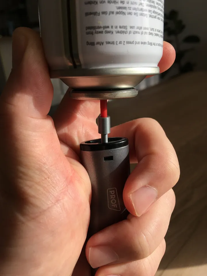 Lighter Gas Refill Nozzle Adapter by MK_Design | Download free STL ...