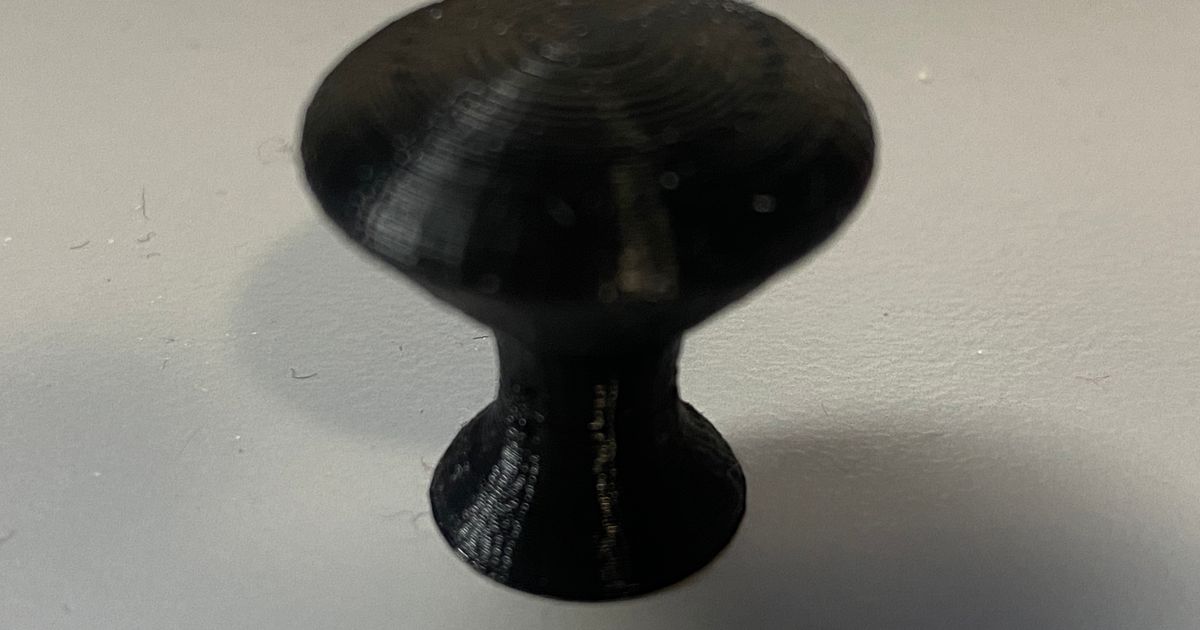 Small IKEA compatible knob or handle by Dalsgaard | Download free STL model | Printables.com