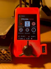 LCD Frame + USB for Prusa Mini by Frank S | Download free STL model ...