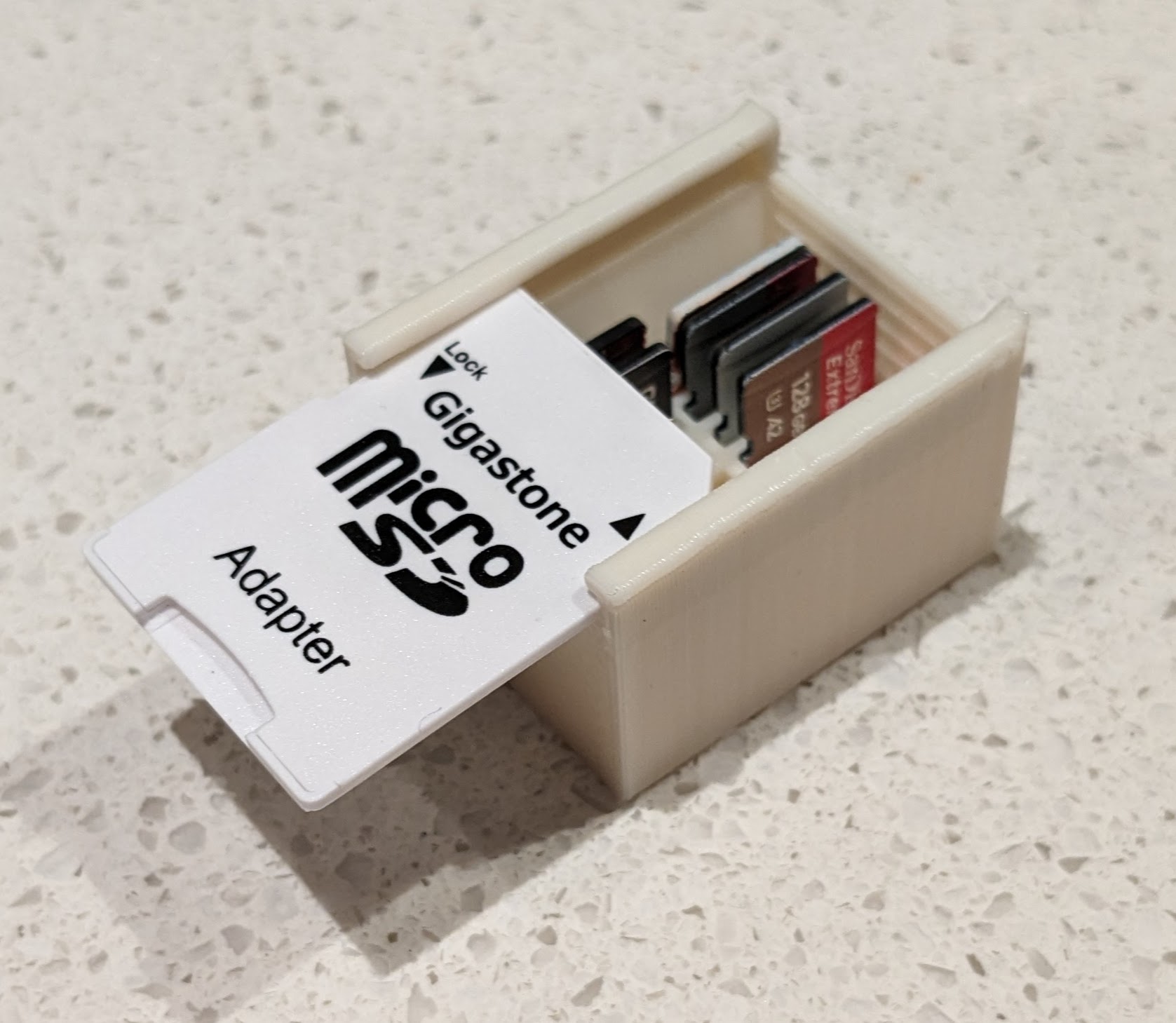 MicroSD Case by M0les | Download free STL model | Printables.com