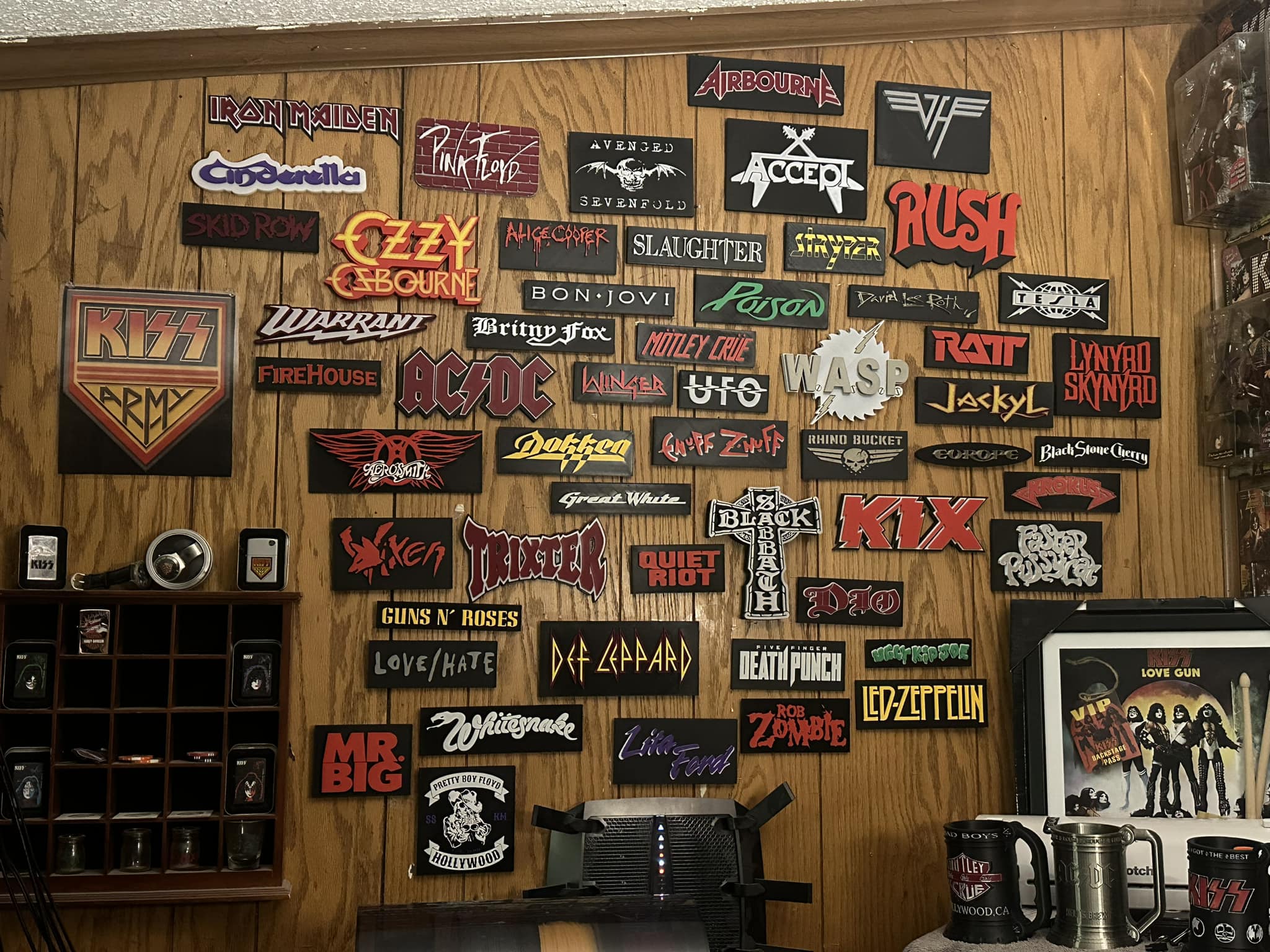 Metallica Band Sign by rsnider2 | Download free STL model | Printables.com