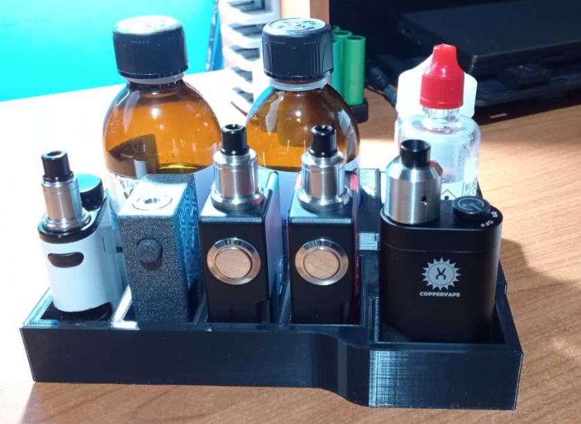 Ecig organizer Vape Station by Francesco | Download free STL model ...
