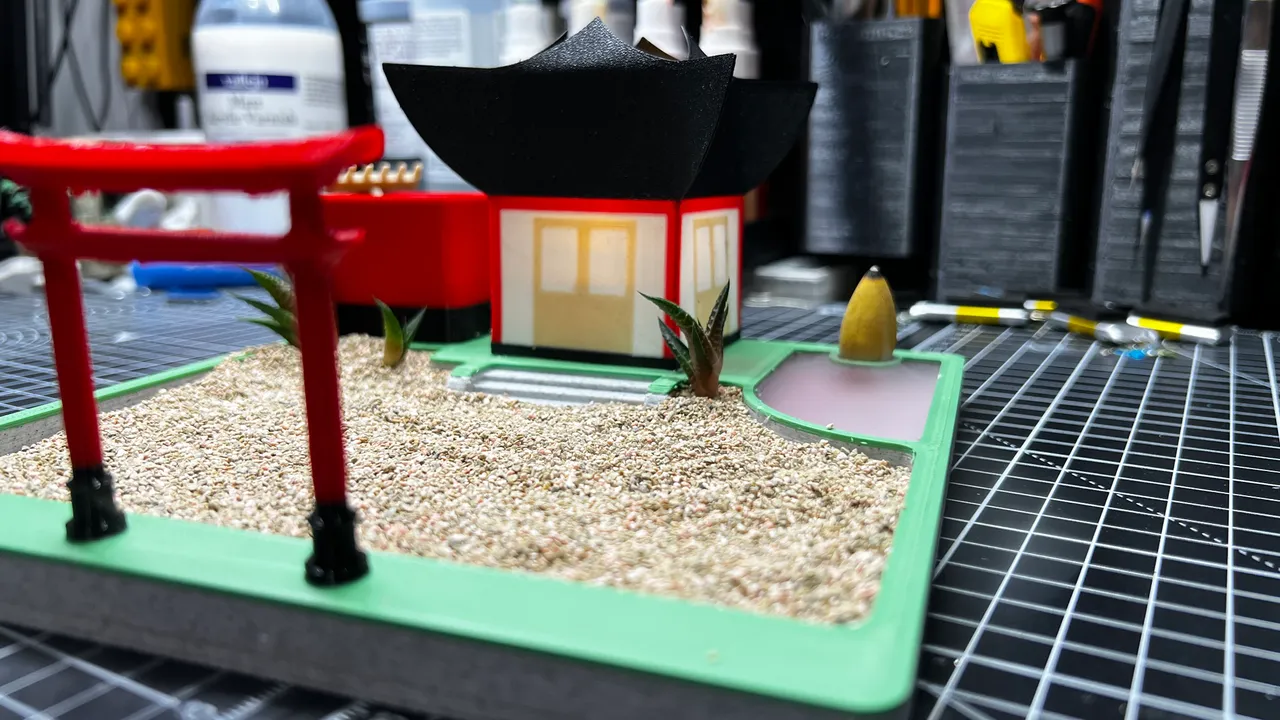 Zen Garden shrine by Maker's Ark | Download free STL model | Printables.com