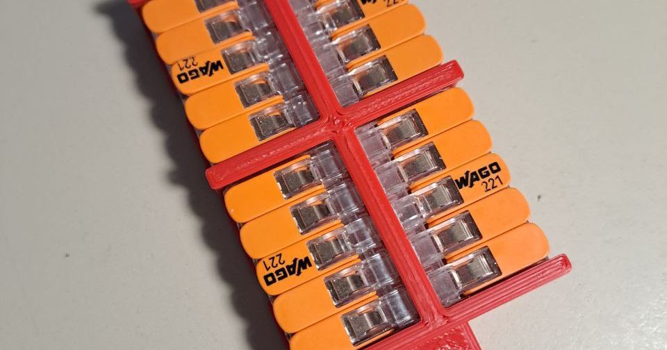 Wago 221-415 4x Screw by maddindj42 | Download free STL model ...