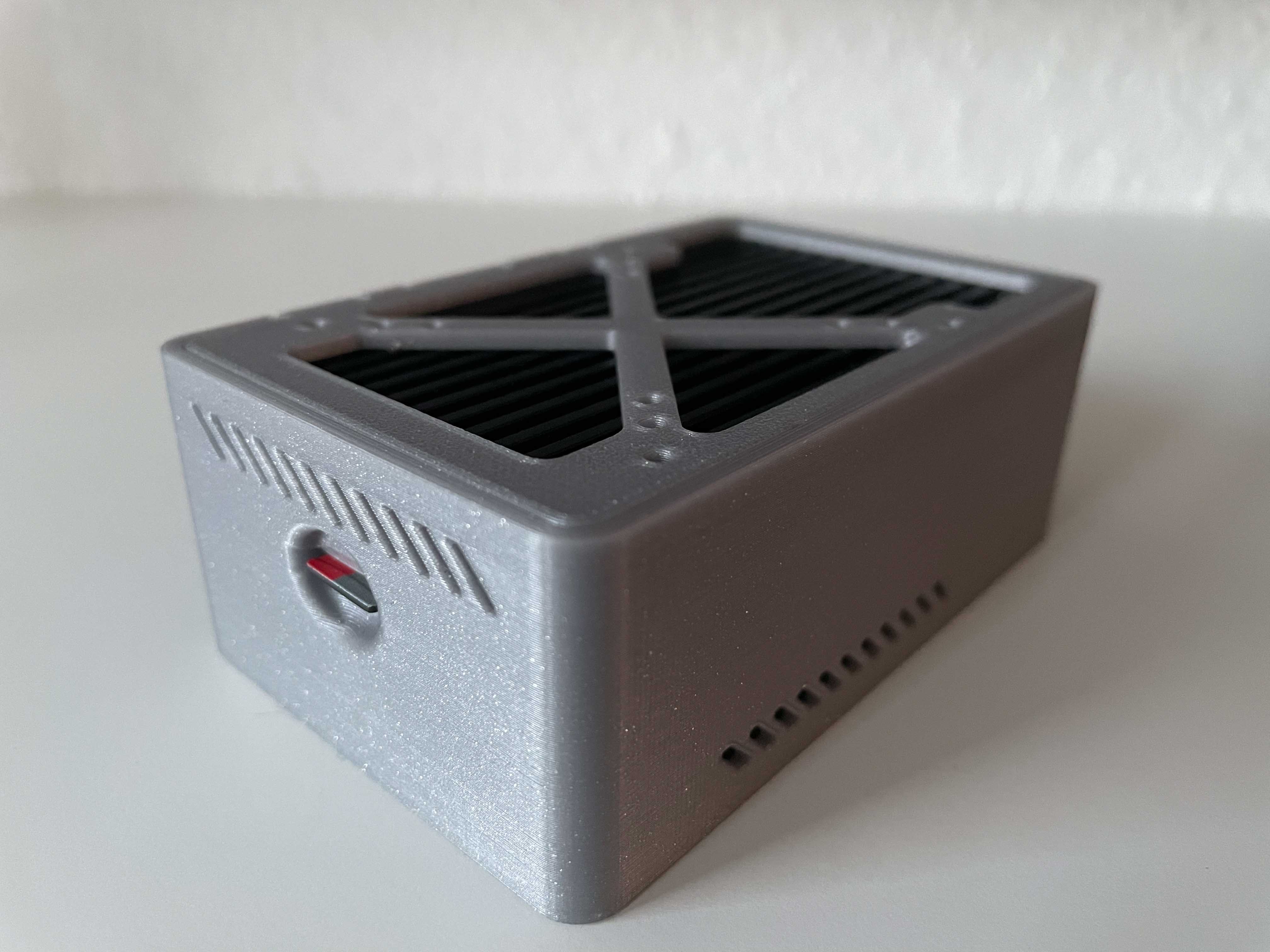 Rock Pi 4 (with heatsink) case by xaxas | Download free STL model ...