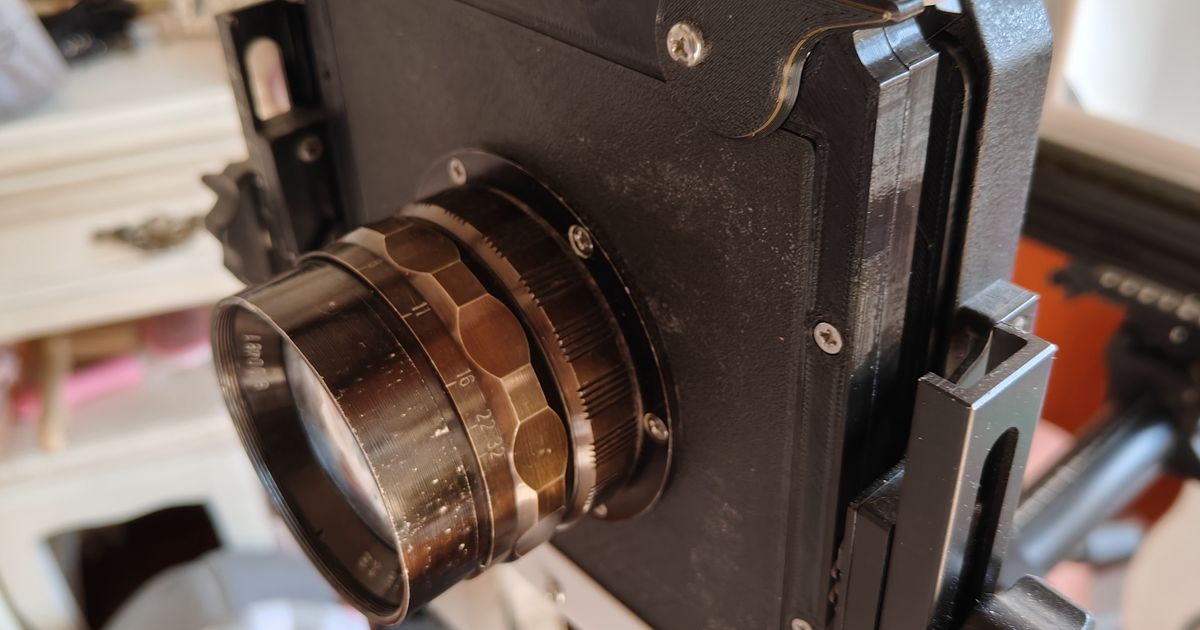 Sinar toyo LensBoard adapter by lolikong poi | Download free STL model ...