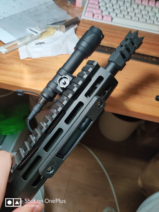 Surefire pressure switch mount for M-Lok V4 von lolikong poi ...