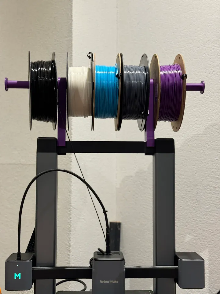Ankermake M5C Filament Spool Holder by Dirk Uhlig | Download free STL ...