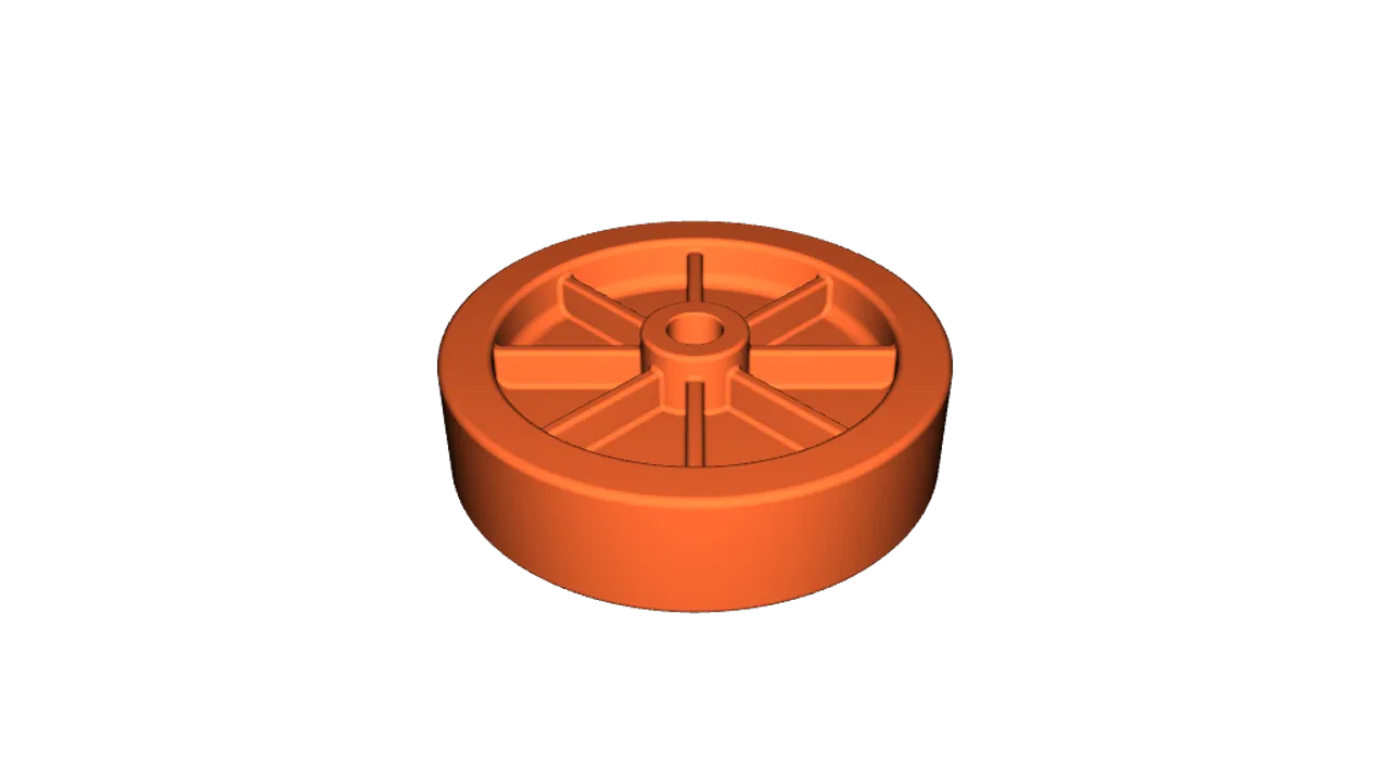 Trolley wheel by thyzen777 | Download free STL model | Printables.com
