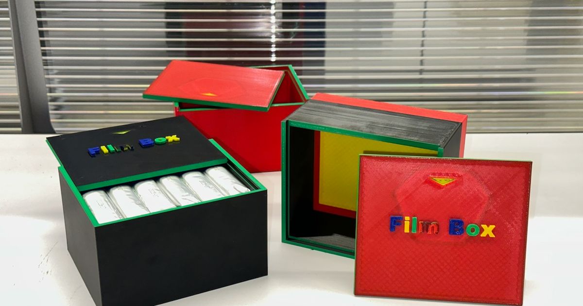 Instax Mini Film Box by LocallyPrint3D | Download free STL model ...