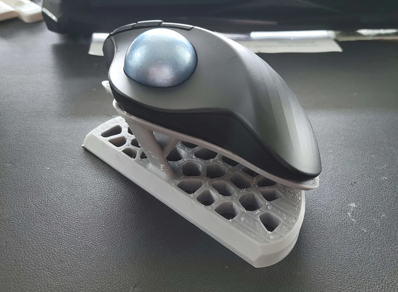 Logitech Ergo M575 Stand 30 by Nick218 | Download free STL model ...