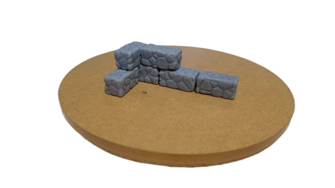 Stone wall pieces for scenery terrain miniatures by Magix92 | Download ...