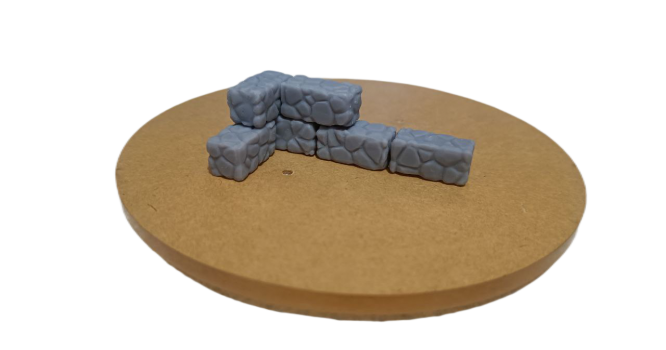 Stone wall pieces for scenery terrain miniatures by Magix92 | Download ...