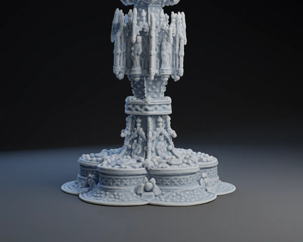 Gothic Chalice. by Peter Farell | Download free STL model | Printables.com