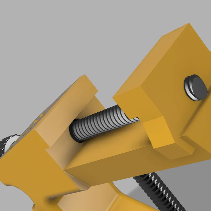 Bench Vise by Anter3D | Download free STL model | Printables.com