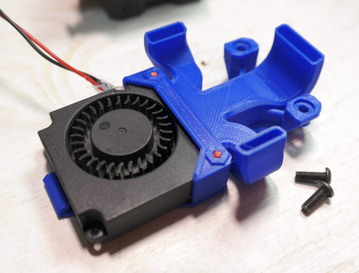 LGX Extruder Cooling Duct by Kiolia | Download free STL model ...