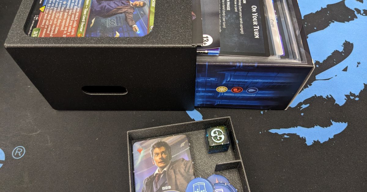 Commander box with token box by DocKuro | Download free STL model ...