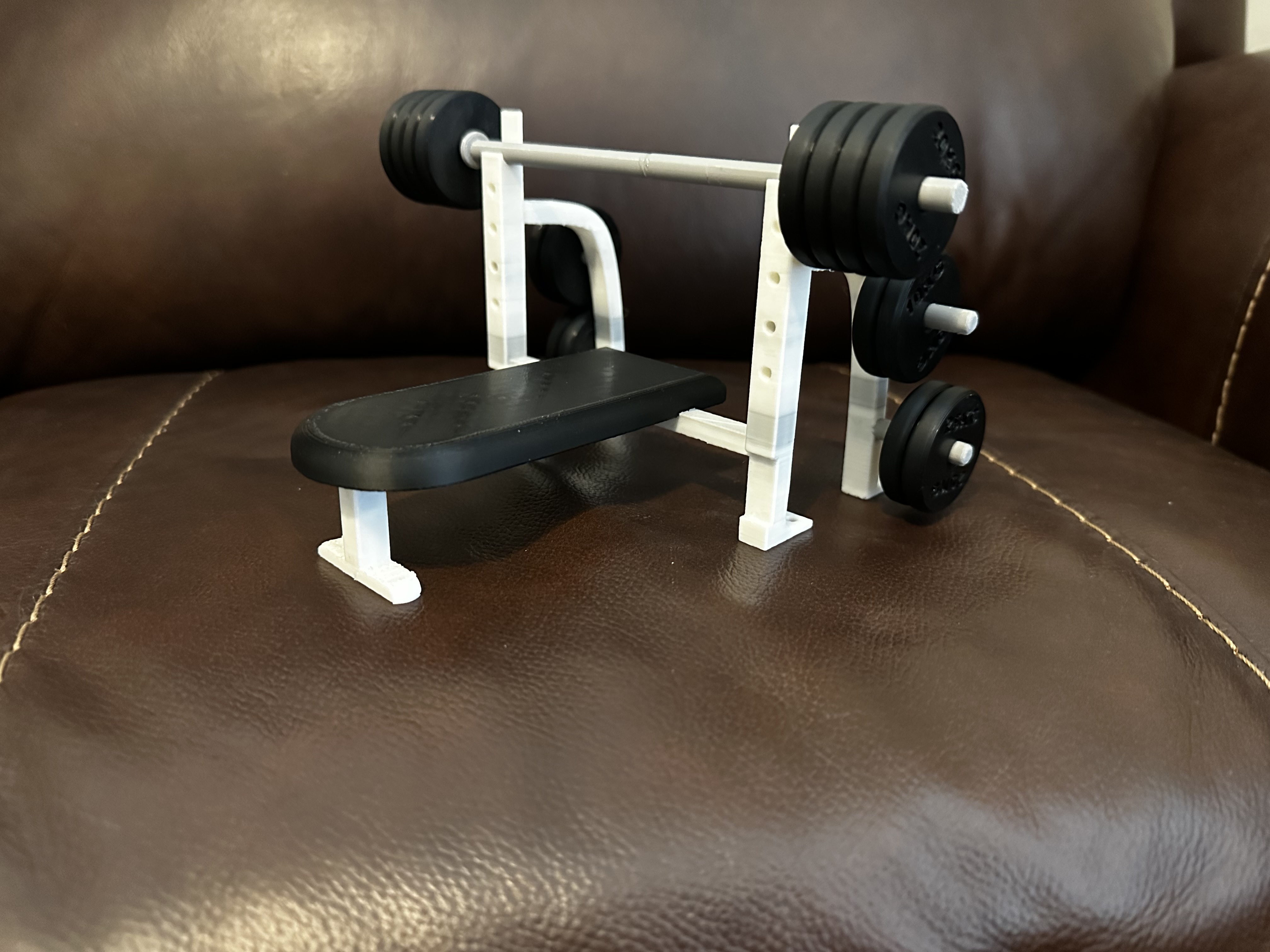 Flat bench press and weights by 1994df | Download free STL model ...