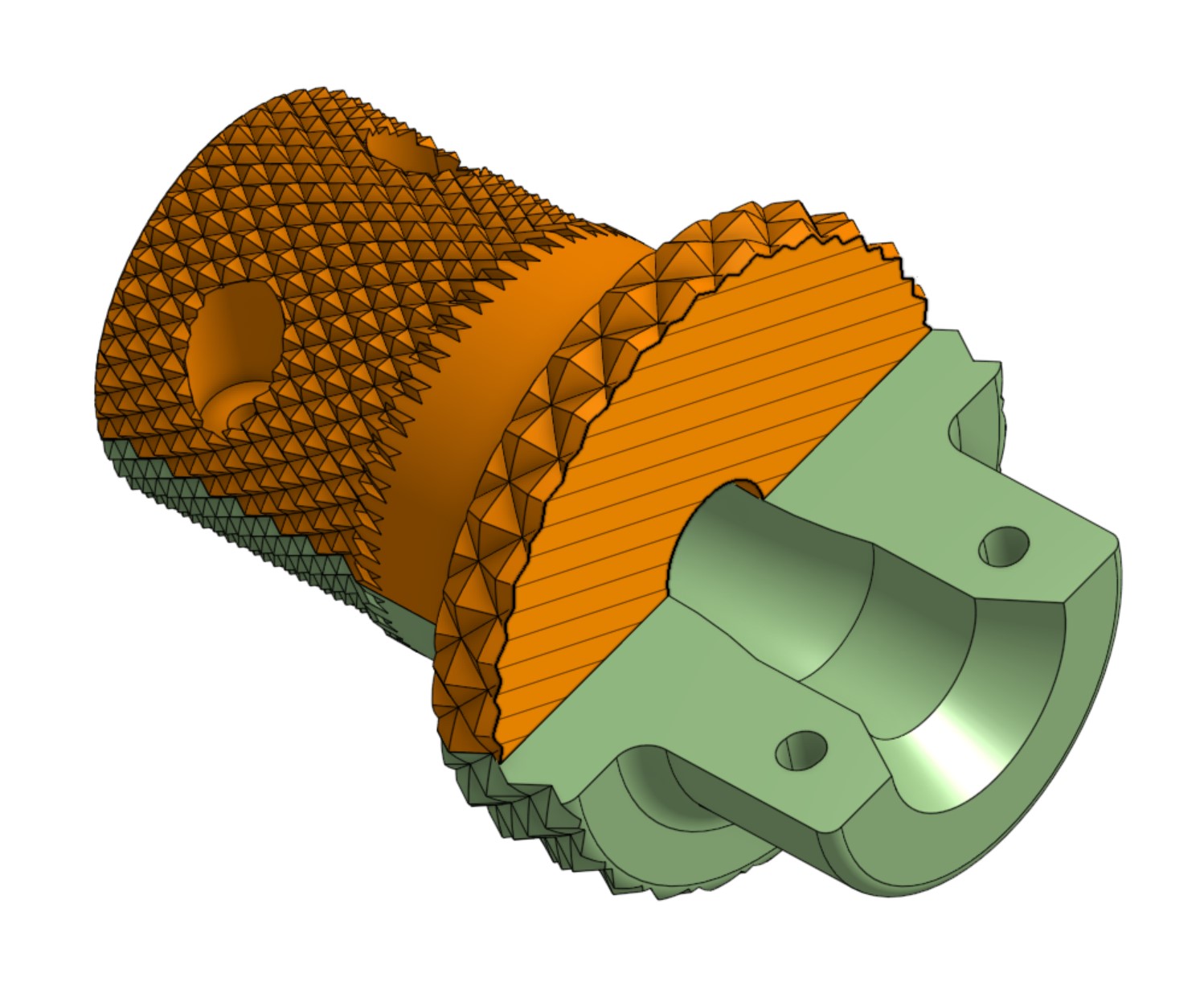 Ergonomic Pin Vise Drill Knurled handle by Olias | Download free STL ...