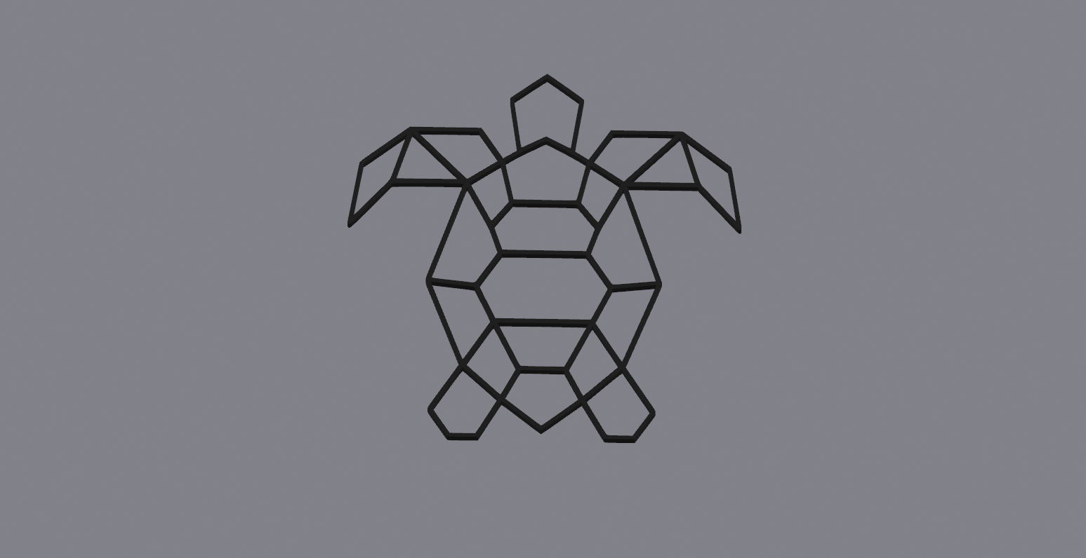 turtle 2d by wallysf | Download free STL model | Printables.com