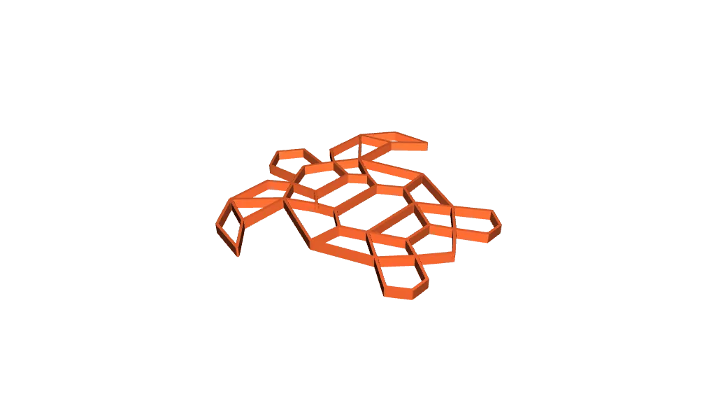 turtle 2d by wallysf | Download free STL model | Printables.com