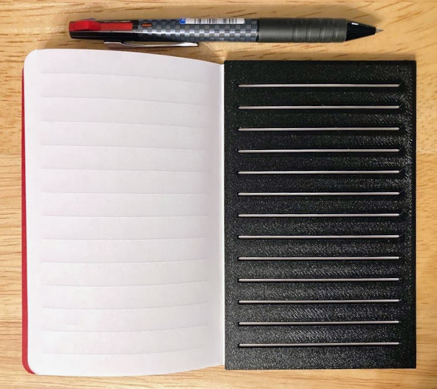 Notebook line stencil by IvyMike | Download free STL model | Printables.com