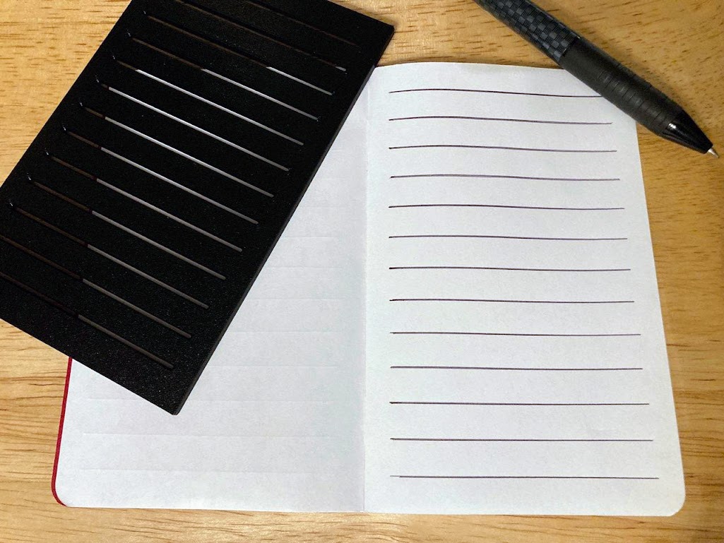 Notebook line stencil by IvyMike | Download free STL model | Printables.com