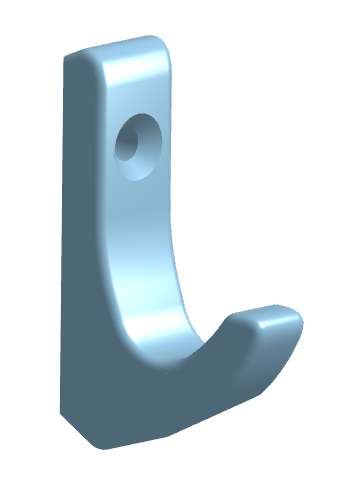 Basic Hook by olo353 | Download free STL model | Printables.com