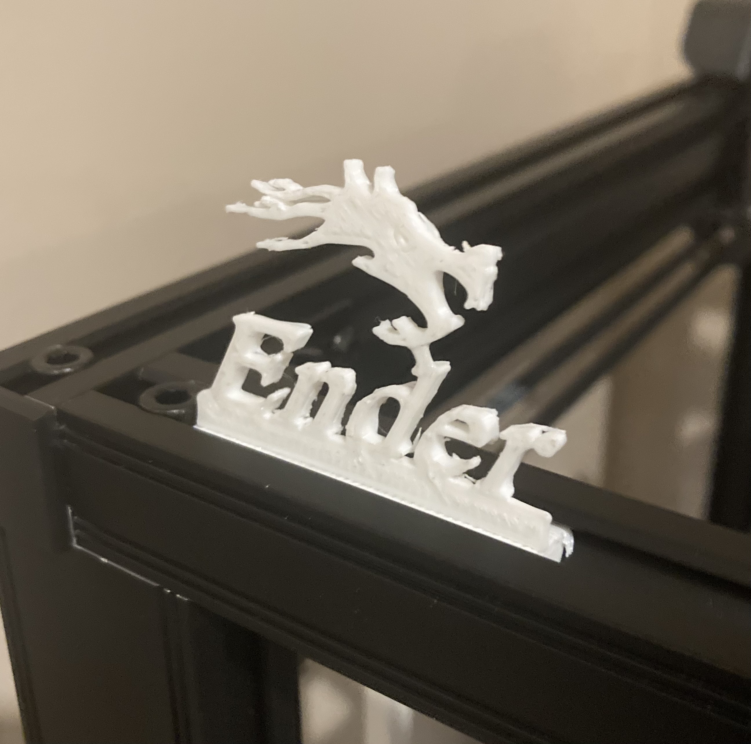 Ender 5S1 Ender Logo by Advarine_3D | Download free STL model ...