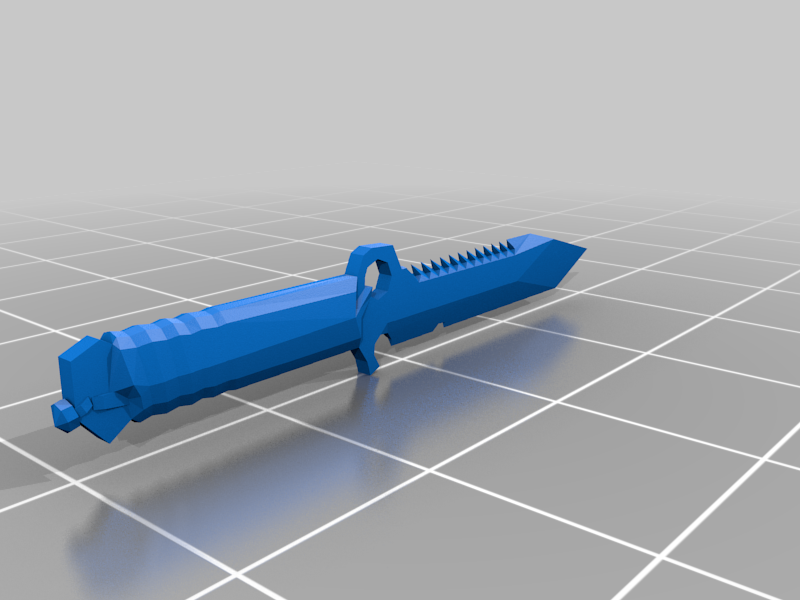 call of duty bo3 knife by the BUILDER | Download free STL model ...