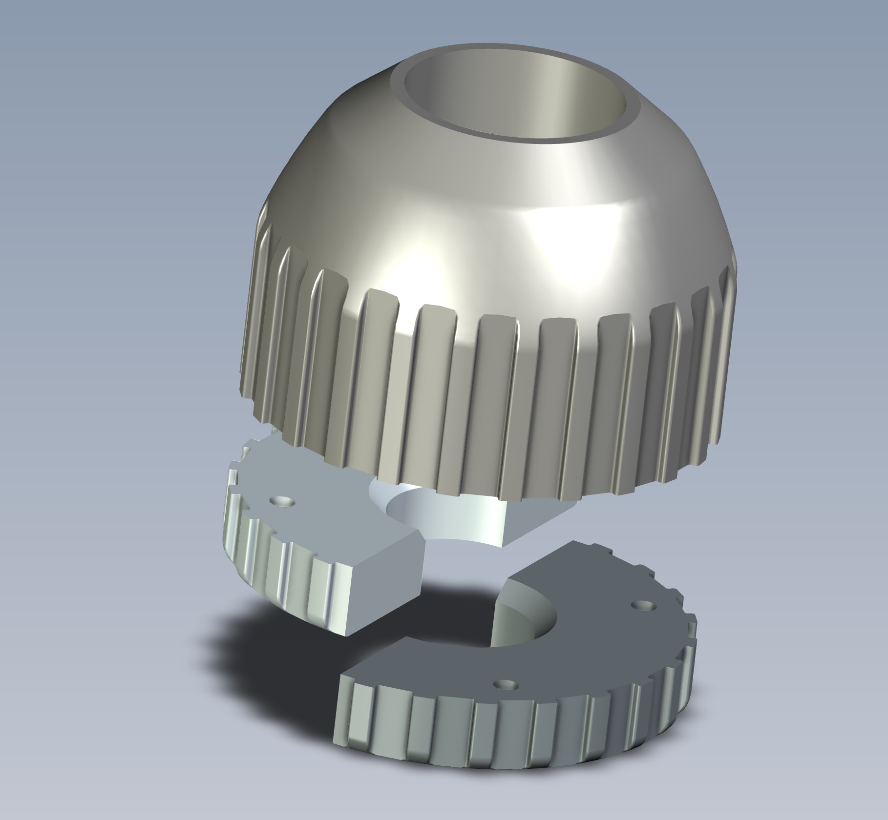 Keyless Chuck Adapter for Hand Drill by Olias | Download free STL model ...