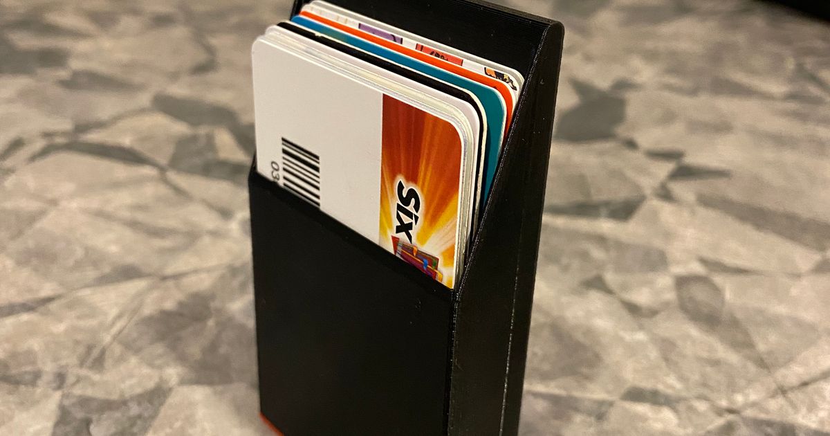 Magnetic Credit Card Holder by Alex | Download free STL model ...
