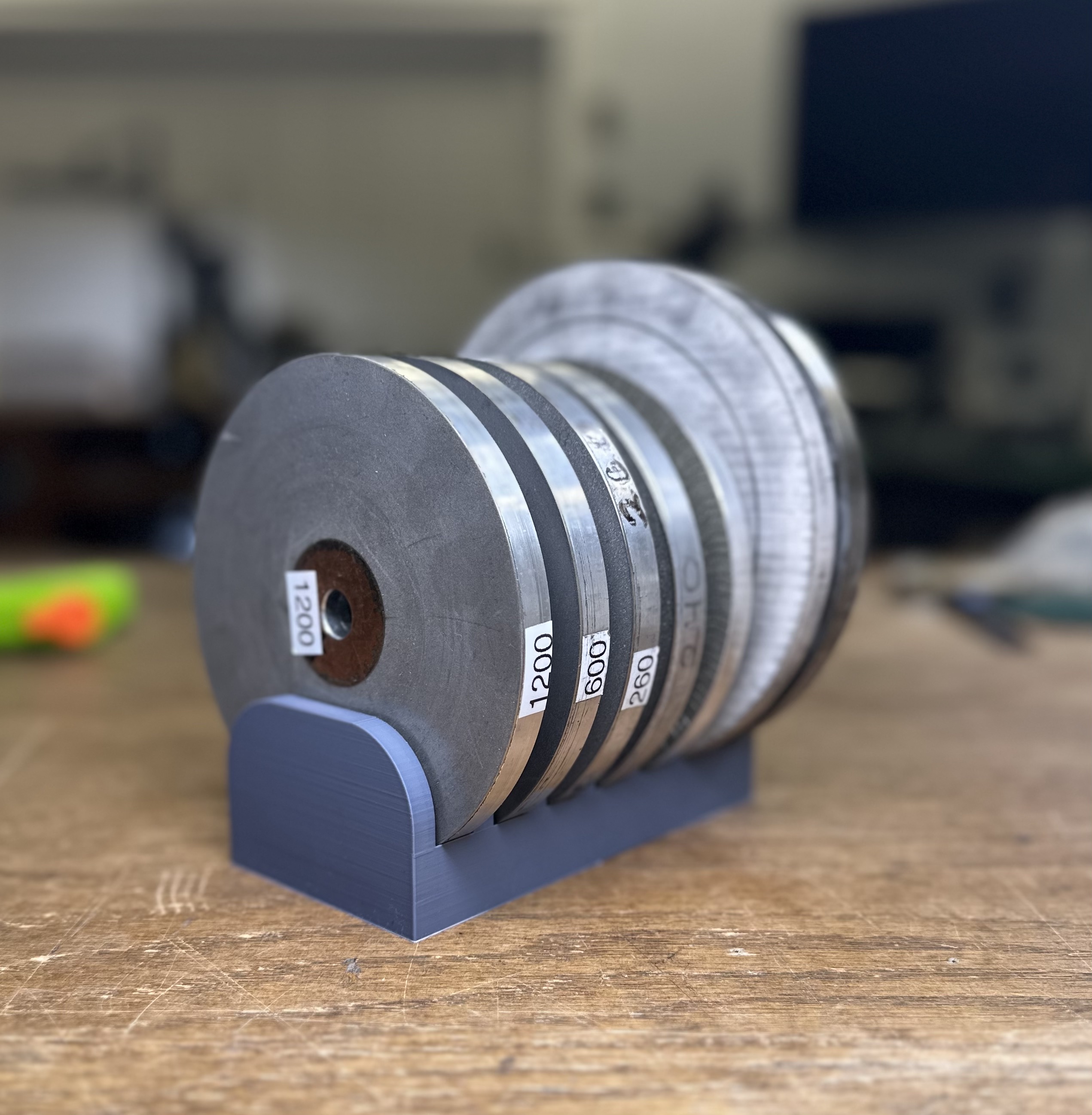 Wheel rack for GRS diamond laps by SamAlfano | Download free STL model ...