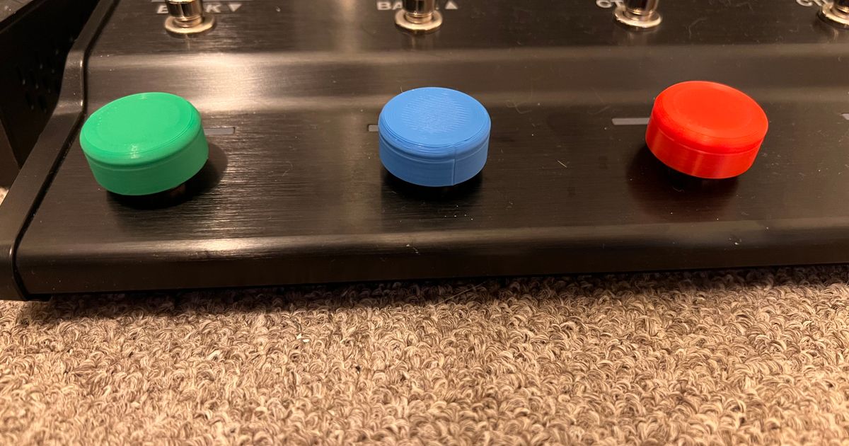 BOSS GT-1000 Oversize Stomp Buttons by Infantryman | Download free STL ...