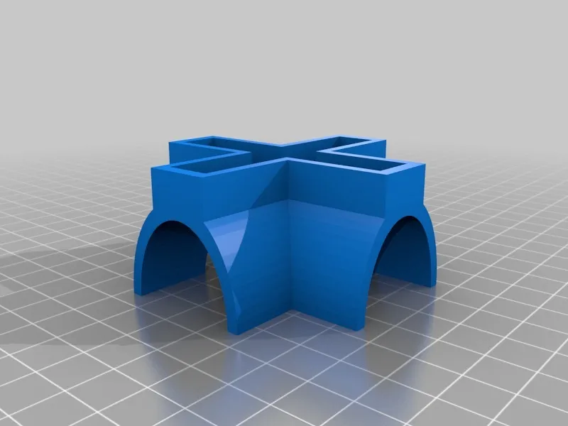 Barrel vault aquarium cave by RoFu | Download free STL model ...