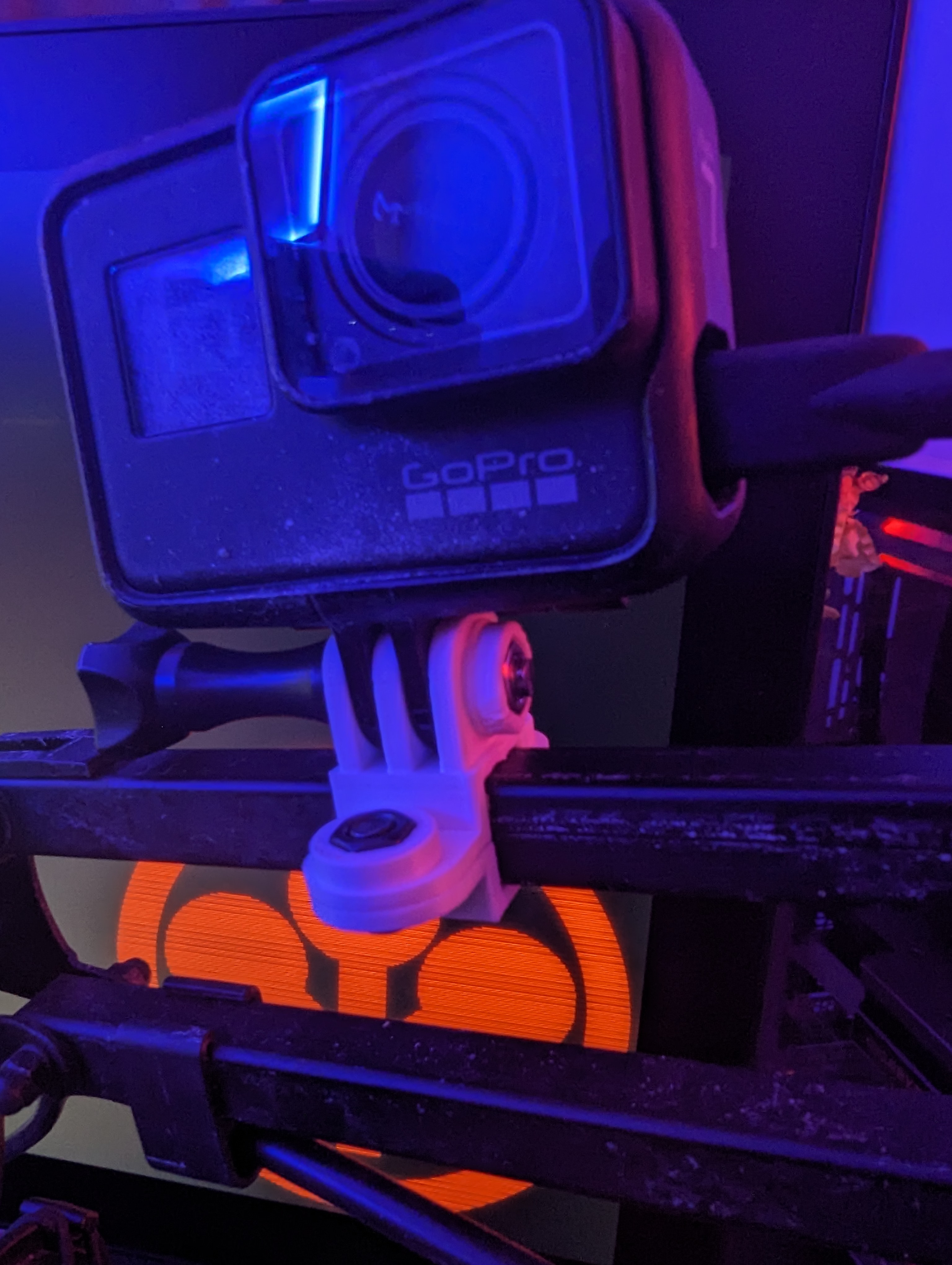 GoPro mic arm mount by BatOnDrugs | Download free STL model ...