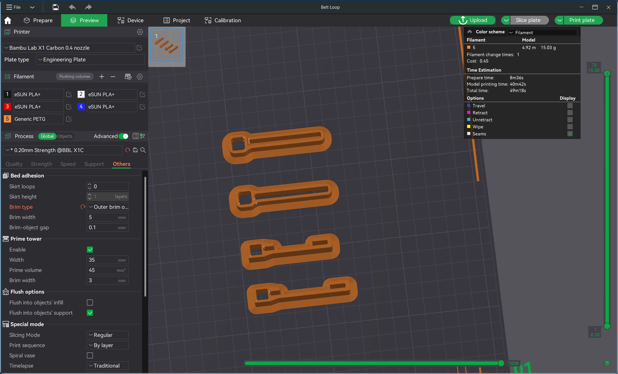 Gloves Belt Clip and Belt Loop by Wiseone | Download free STL model ...