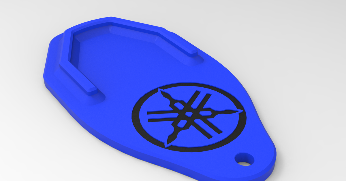 Yamaha Kick Stand Pad / Plate by Ken226 | Download free STL model ...
