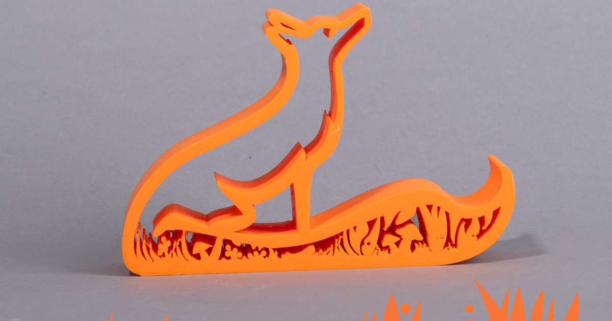 Fox stand for phone and other devices by Rafly | Download free STL ...