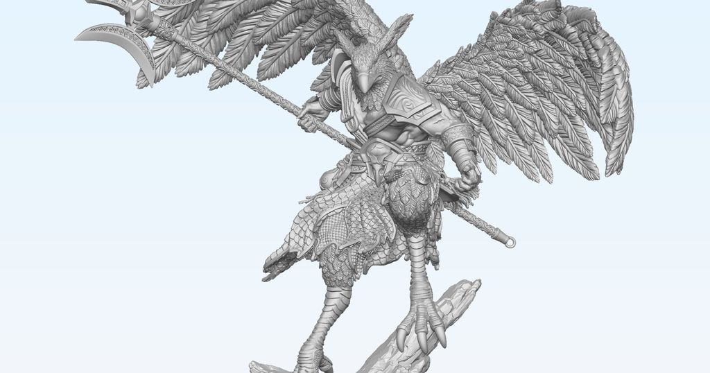 Golden-Winged Roc ( a character from "Journey to the West") by Anycubic ...